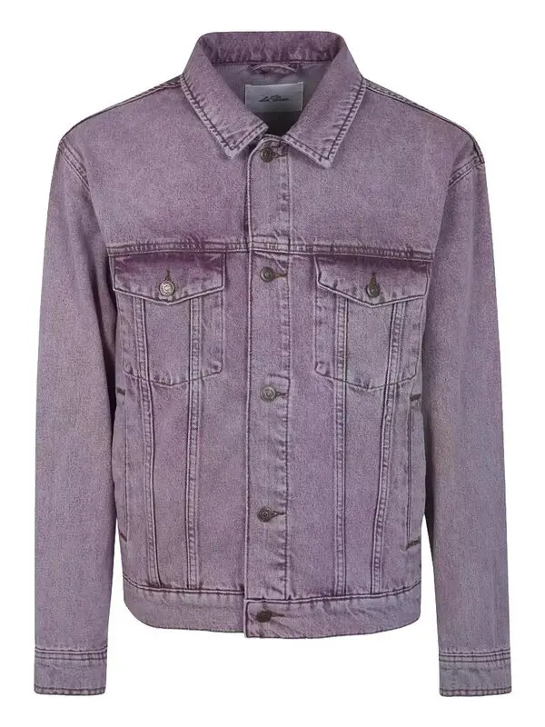 LES DEUX Breast Pockets Jacket - Purple