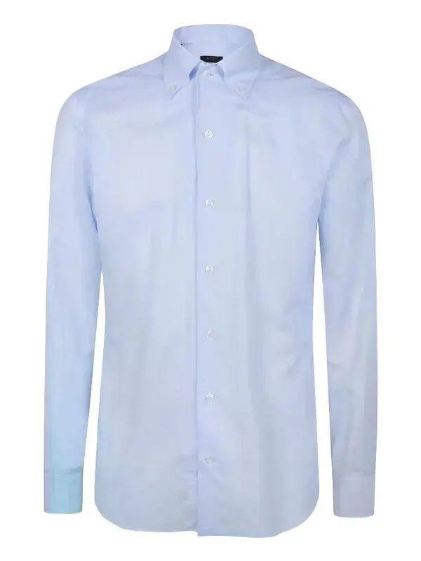 BARBA NAPOLI Buttoned Shirt - Blue