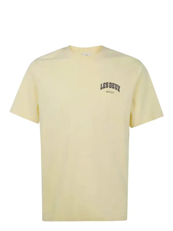 LES DEUX Brady Hoop Print T-shirt - Yellow
