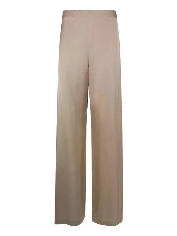 BLUGIRL Satin Trousers - Neutrals