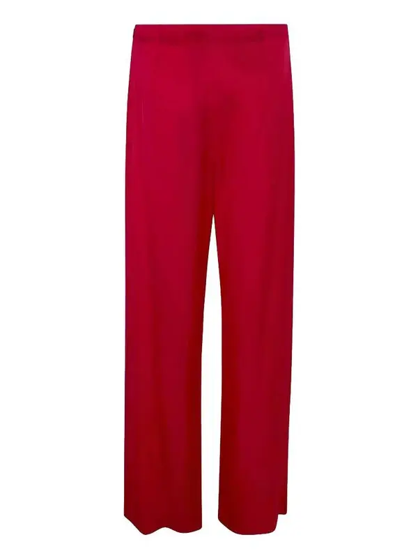 BLUGIRL Wide Leg Trousers - Red