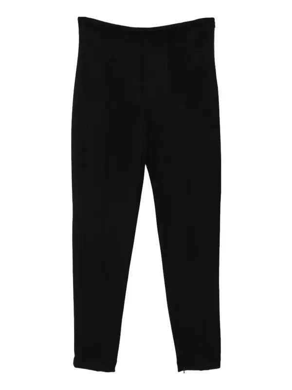 Versace 1990s Panelled Trousers - Black