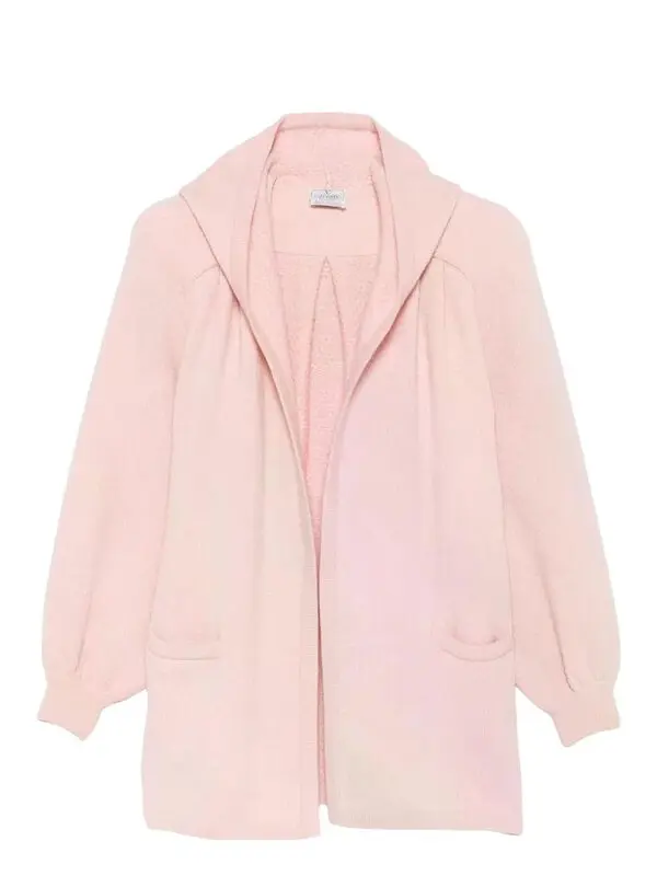 Valentino Garavani 1980s Hooded Coat - Pink