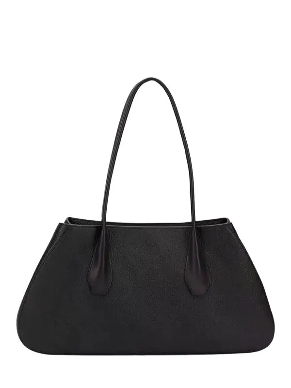 THE ROW Alger Textured Tote - Black