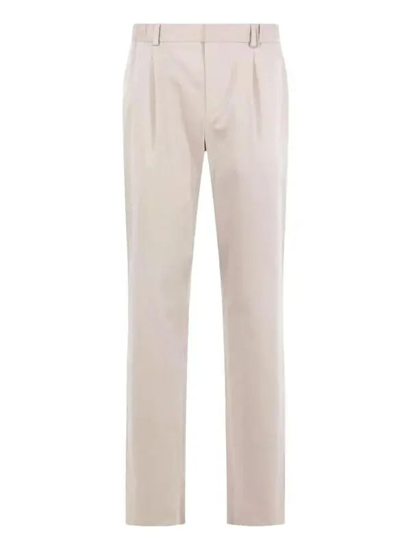 Agnona Belt-loops Tailored Trousers - Neutrals