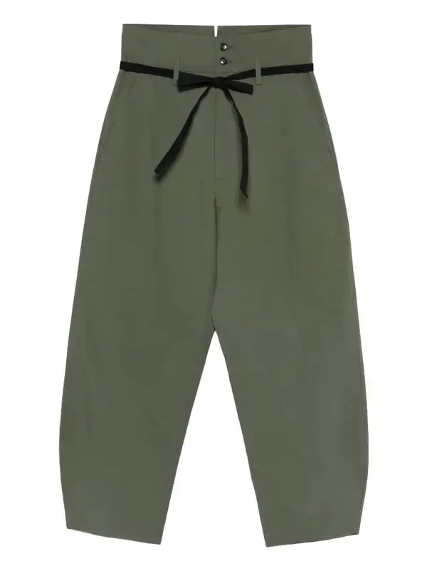 Barena Venezia Buttoned Belt Trousers - Green