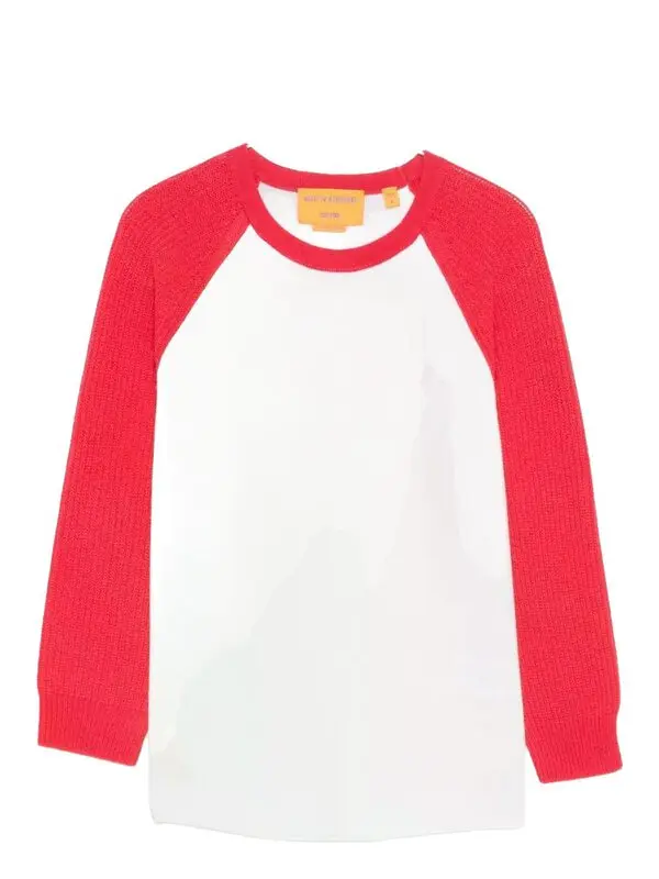 Guest In Residence Long-sleeve Sweater - White