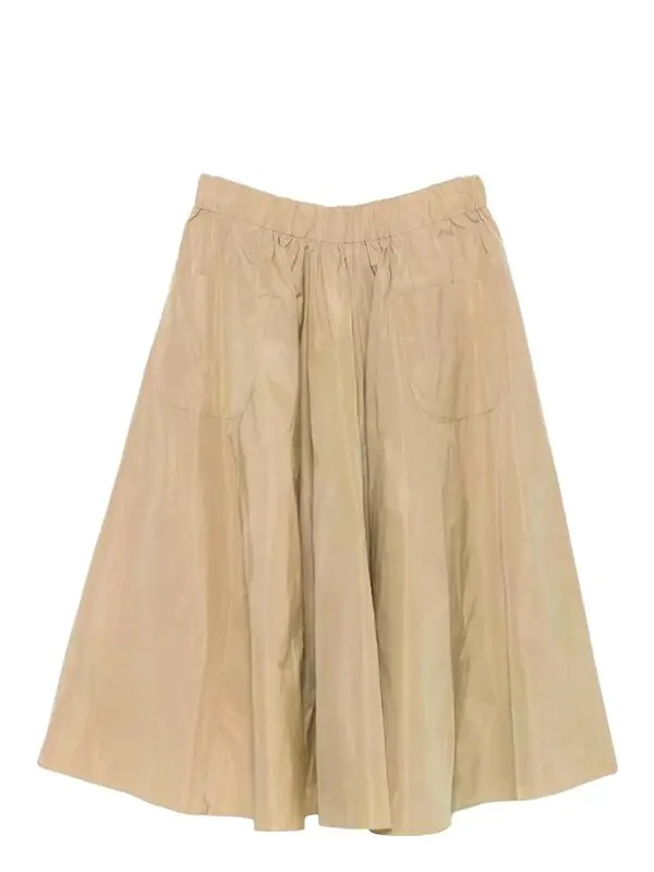 SUSANNE BOMMER A-line Midi Skirt With Pockets - Neutrals