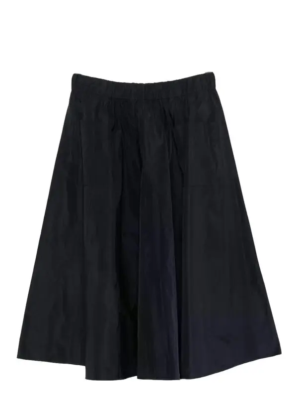 SUSANNE BOMMER Front-pocket Midi Skirt - Blue