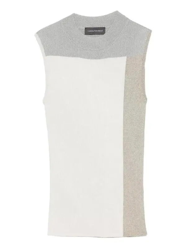 Lorena Antoniazzi Colour-block Tank Top - Neutrals