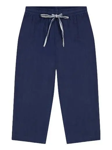 MER ST. BARTH La Plage Drawstring Pant - Blue