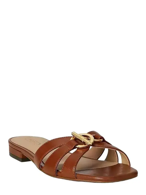 Ralph Lauren Blaike Strap Sandals - Brown