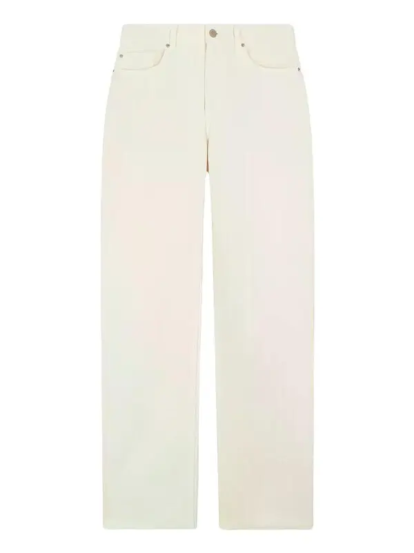 Bonpoint Julianne Straight Jeans - Neutrals