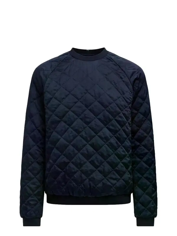 Tibi Quilted Sweatshirt - Blue