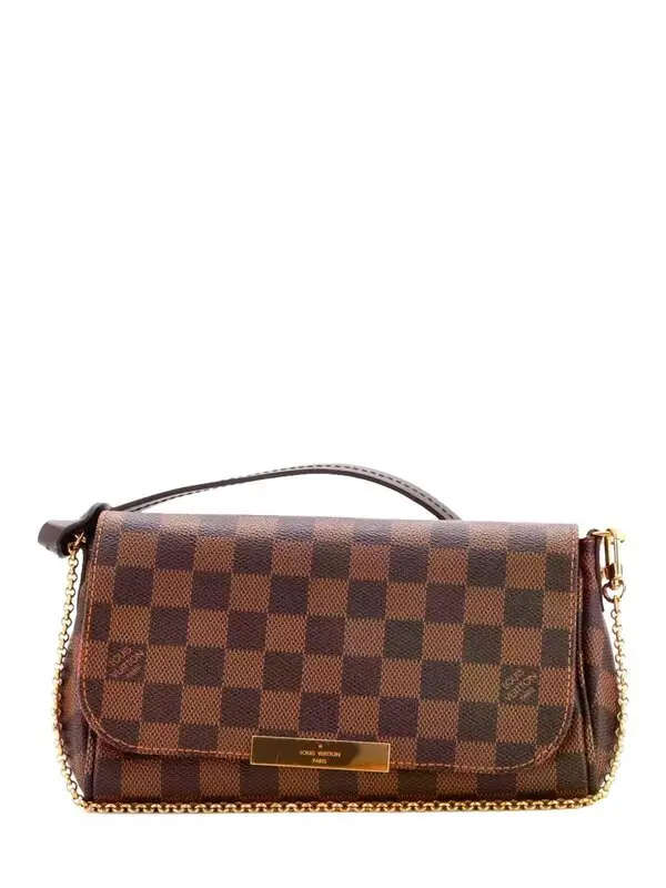 LOUIS VUITTON Damier Pm Favorite Handbag - Brown