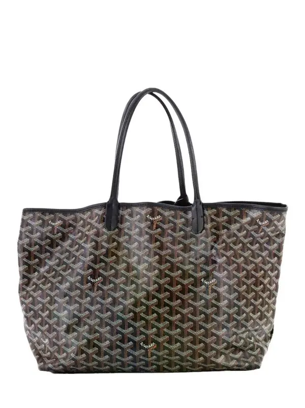 Goyard Saint Louis Coated Canvas Pm Tote Bag - Black