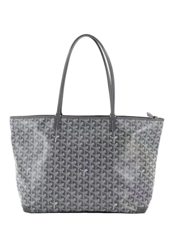 Goyard Artois Mm Tote Bag Coated Canvas - Grey