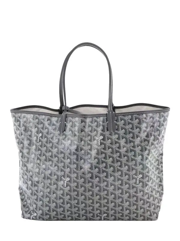 Goyard Saint Louis Coated Canvas Pm Tote Bag - Grey