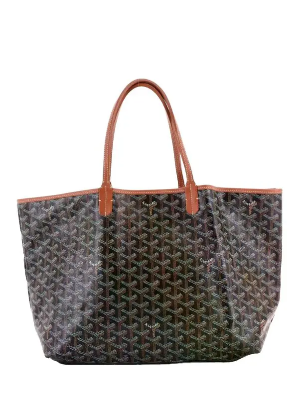 Goyard Saint Louis Coated Canvas Pm Tote Bag - Brown