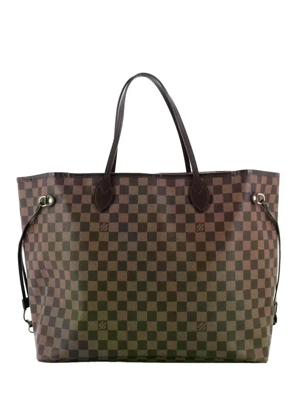 LOUIS VUITTON Neverfull Damier Gm Tote Bag - Brown