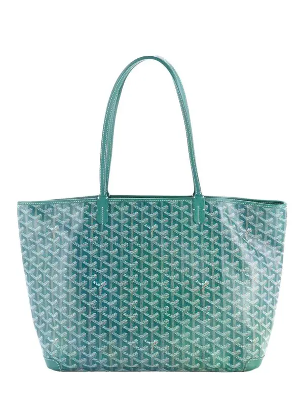 Goyard Artois Mm Tote Coated Canvas Shoulder Bag - Blue