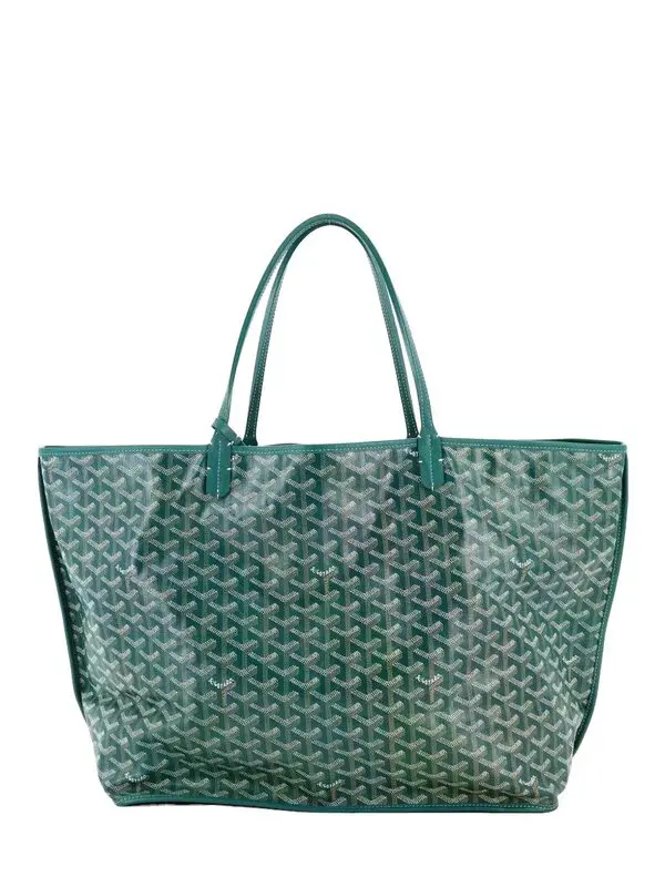 Goyard Anjou Reversible Coated Canvas Gm Tote Bag - Green