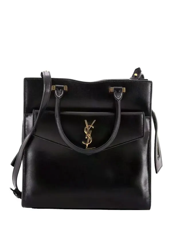 Saint Laurent Uptown Small Tote Bag - Black