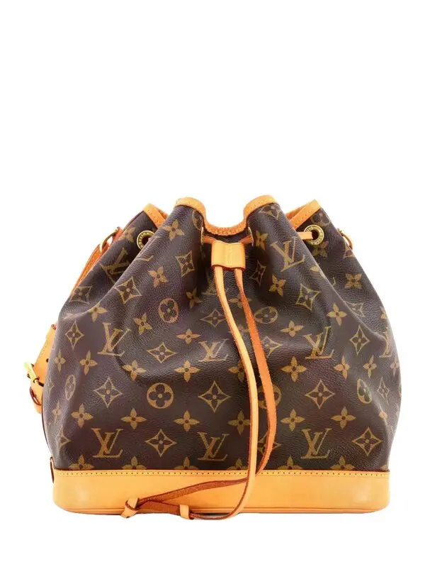 LOUIS VUITTON Petit Noe Nm Handbag Monogram Canvas - Brown