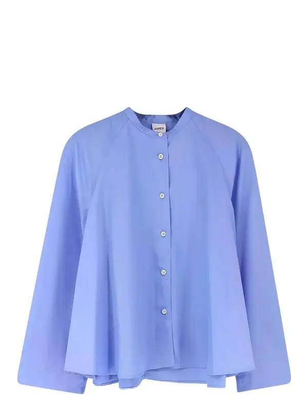 Aspesi Long-sleeve Blouse - Blue