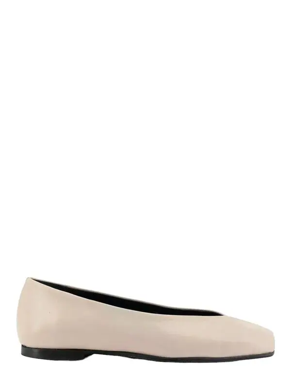 ALOHAS Square-toe Ballerina Flats - Neutrals
