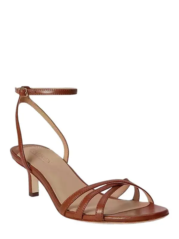 Ralph Lauren Leather Sandals - Brown