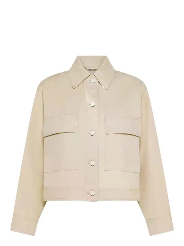 Seventy Pocket Cropped Jacket - Neutrals