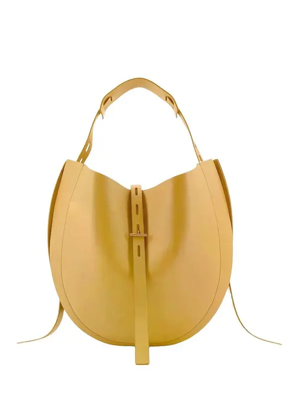 MINOBOSSI Lizzie Leather Shoulder Bag - Neutrals
