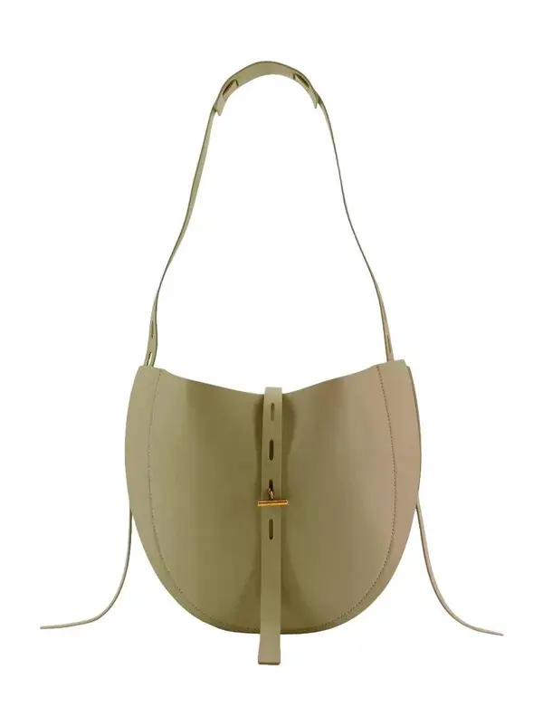 MINOBOSSI Lizzie Leather Shoulder Bag - Green
