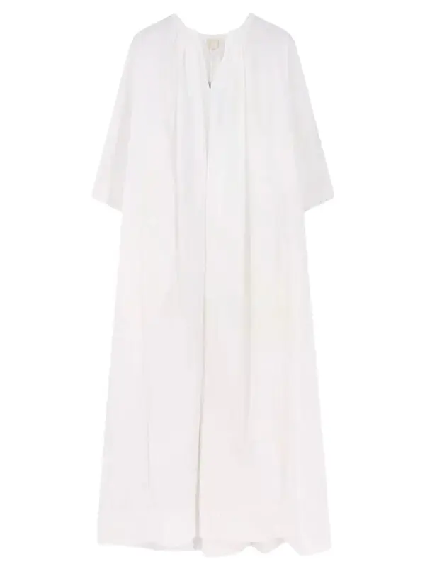 Aspesi Cotton Long Dress - White
