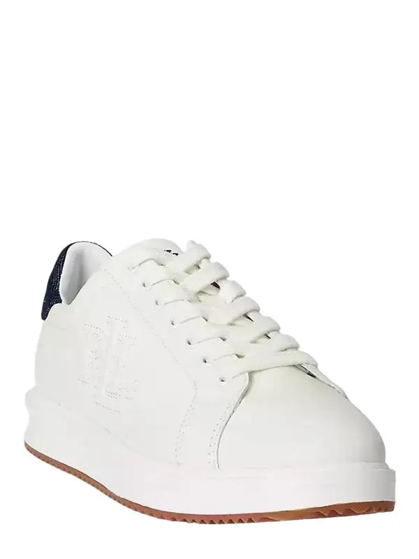 Ralph Lauren Logo-embossed Sneakers - White