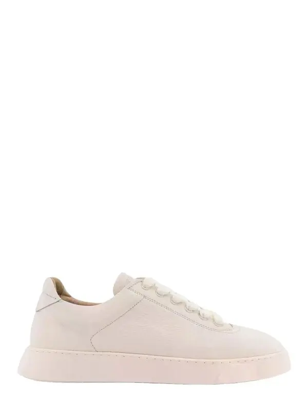 REFERENC Leather Sneakers - Neutrals