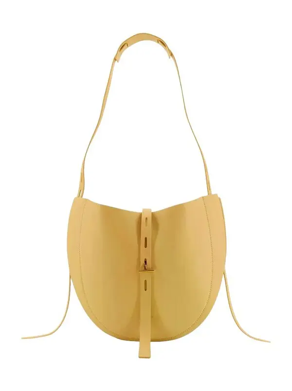 MINOBOSSI Lizzie Leather Shoulder Bag - Neutrals