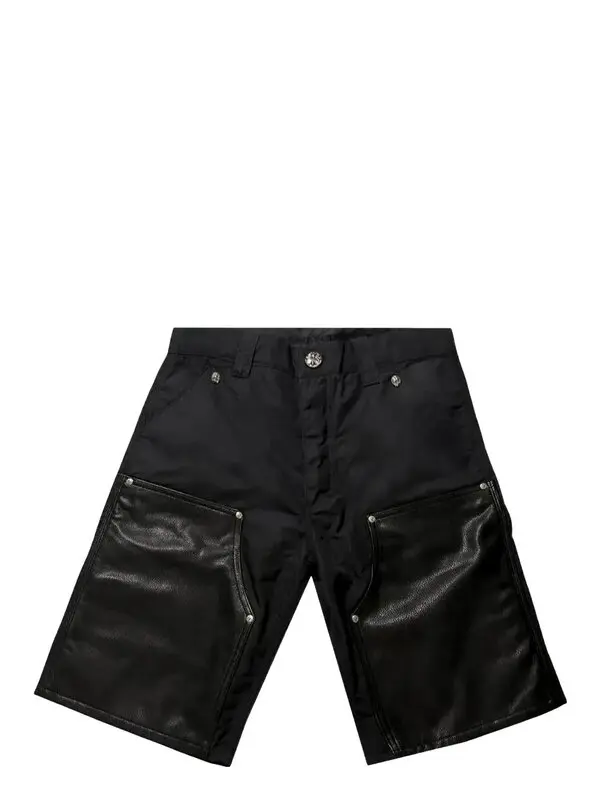 Chrome Hearts Knee Carpenter Shorts - Black