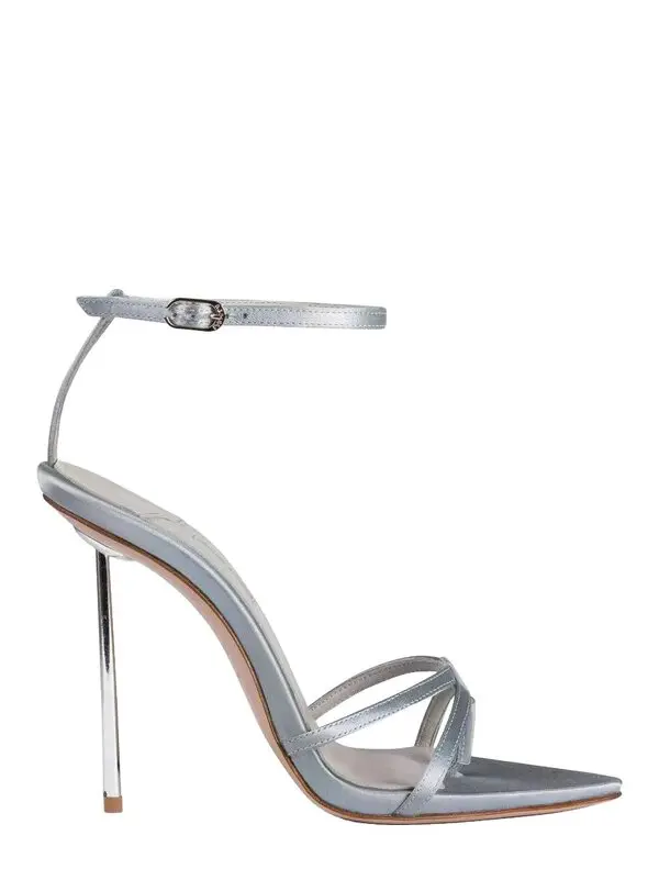 LE SILLA Giselle Strappy Pointed Sandals - Grey