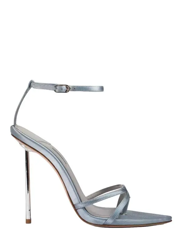LE SILLA Giselle Strappy Pointed Sandals - Grey