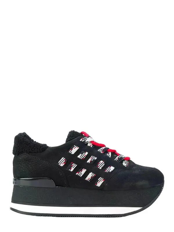 Hogan Platform Sneakers - Black