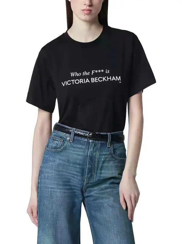 Victoria Beckham Crew-neck T-shirt - Black