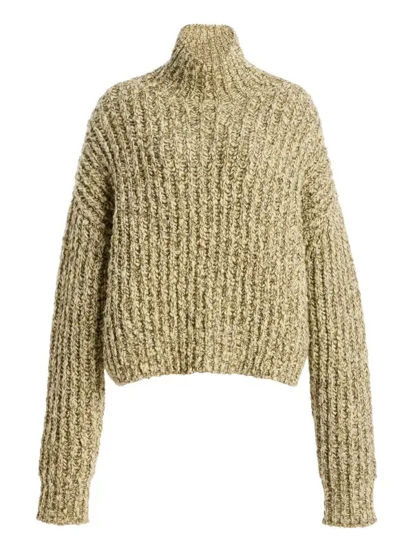 Ulla Johnson Albie Wool-blend Pullover - Green
