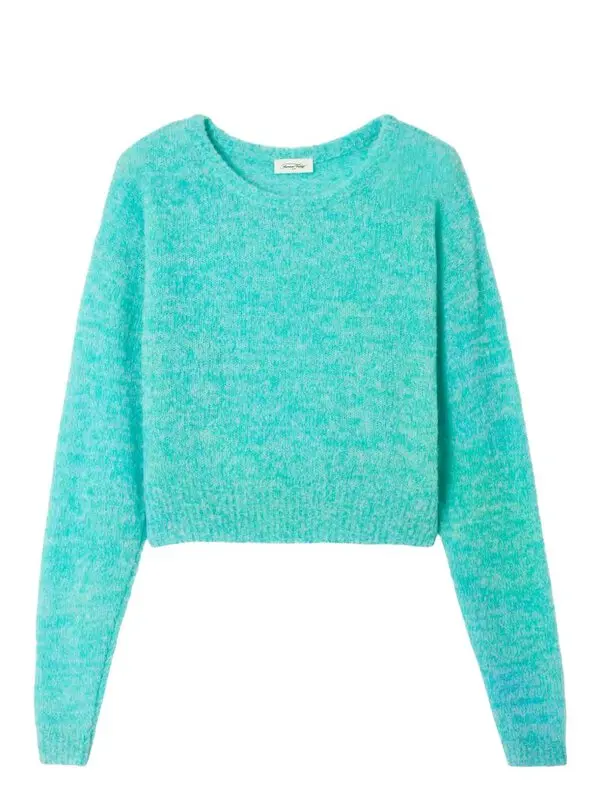 American Vintage Nuggy Wool Jumper - Blue