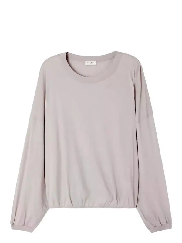 American Vintage Laloom Long-sleeve T-shirt - Neutrals