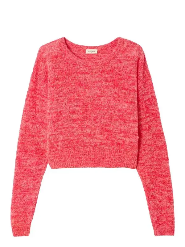 American Vintage Nuggy Wool Jumper - Red
