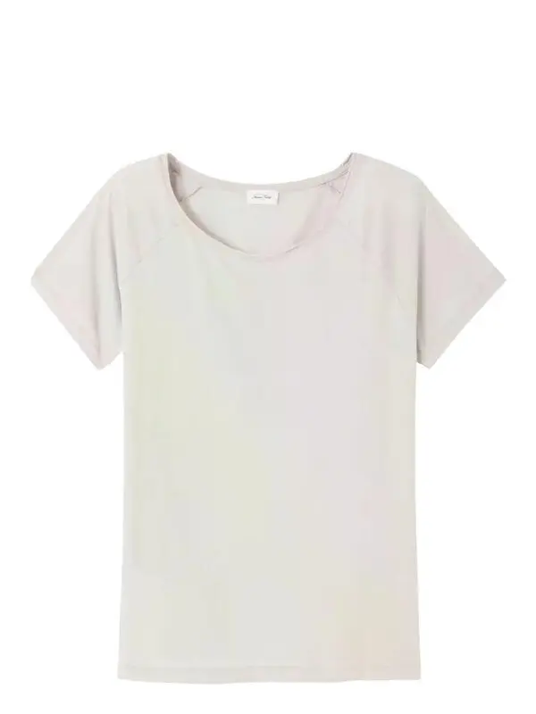 American Vintage Laloom Cotton T-shirt - Neutrals