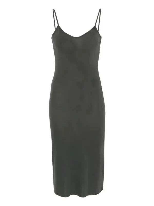 Soeur Spaghetti Strap V-neck Dress - Green