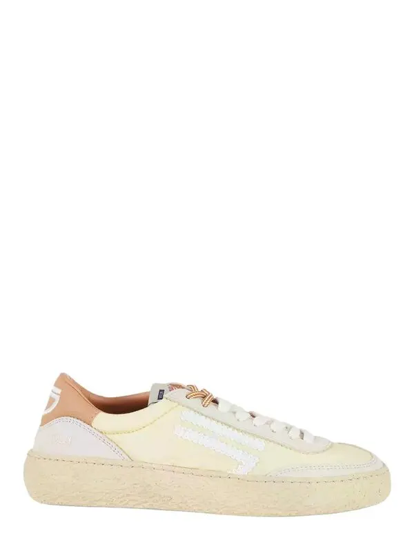 PURAAI Panelled Low Top Sneakers - Yellow